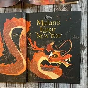 Disney | Other | 5 Kids Picture Book Disney Princess Mulans Lunar New ...